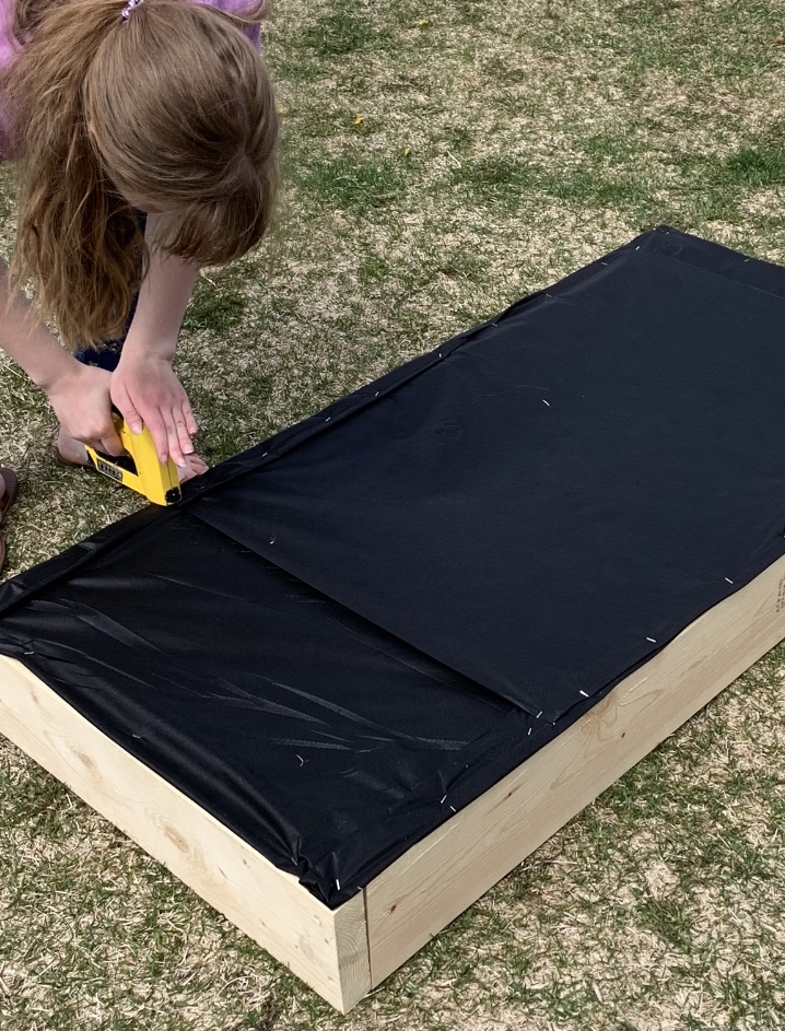 How to Build a Simple Garden Box - Our City Homestead